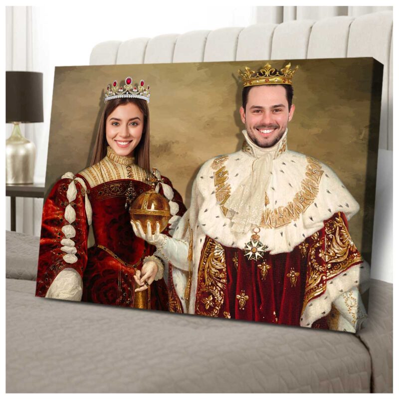 Royal Portraits Renaissance Portrait Custom Man Woman Couple Gift Ideas ...
